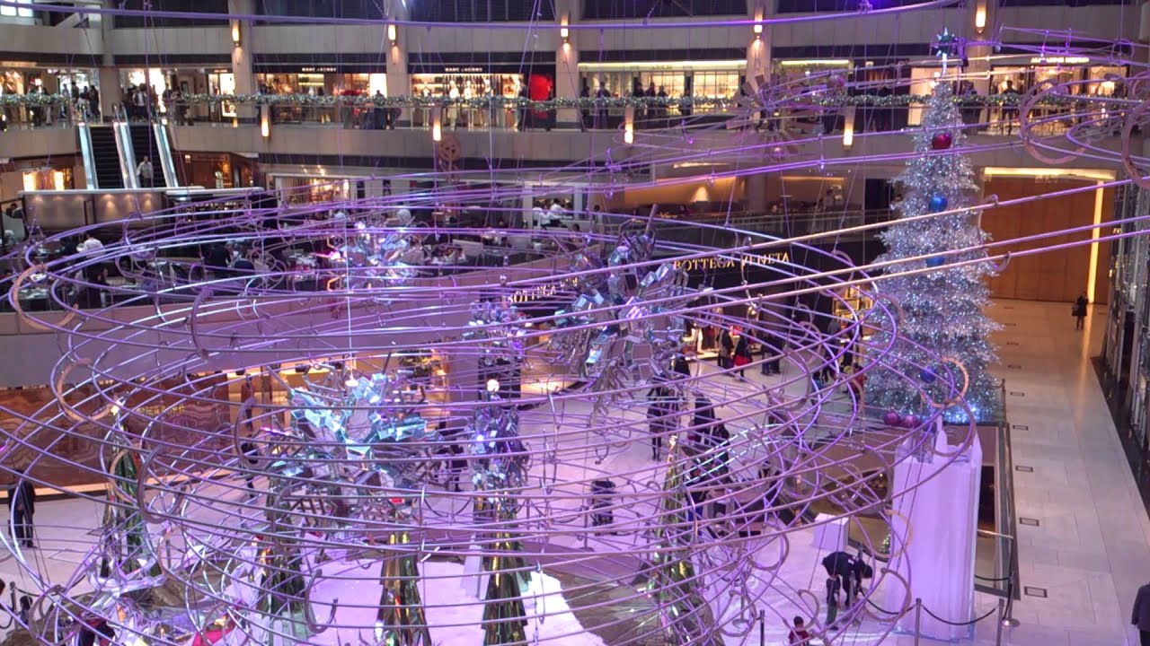 Landmark shopping mall decorations 2013 c - YouTube