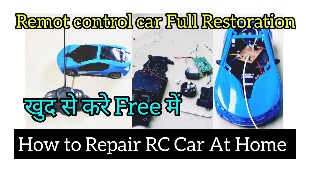How to fix remote control car | remote control car - YouTube