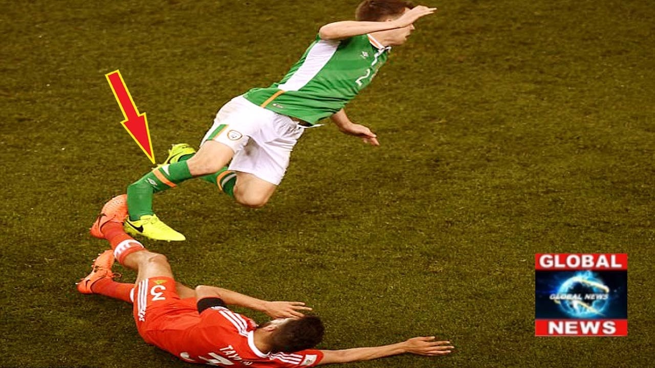 Seamus Coleman Suffers Horrific LEG BREAK During Ireland vs Wales!!!! # ...