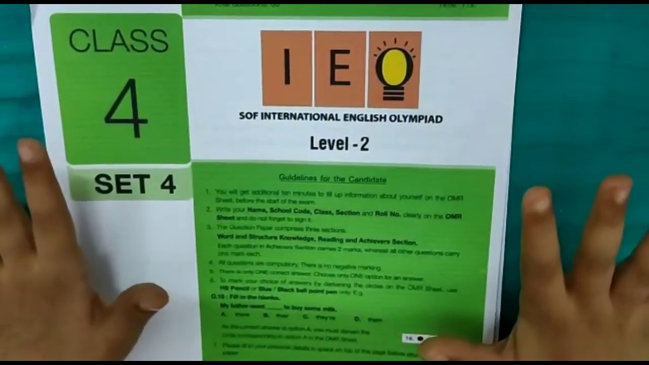 SOF IEO CLASS 4 LEVEL 2 olympiad previousyearpaper YouTube sof-ieo-class-4-level-2-olympiad-previousyearpaper-youtube