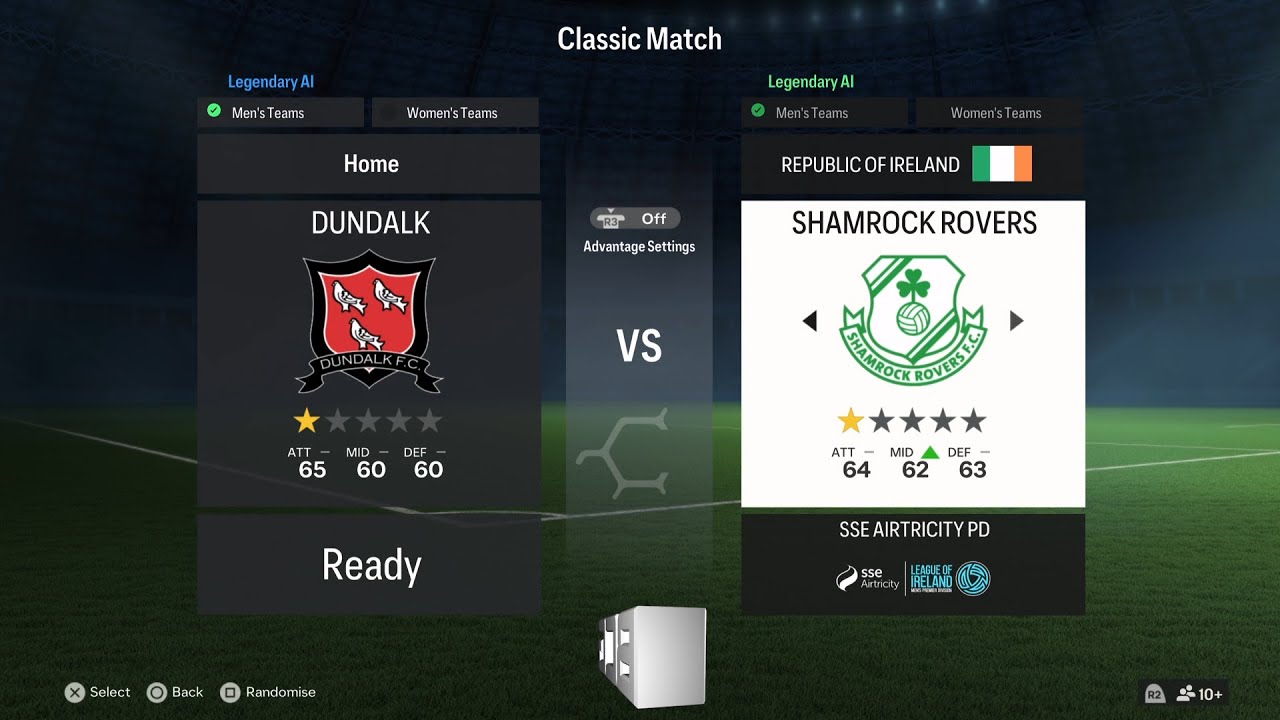 EA Sports FC 24 Ireland SSE Airtricity League Ratings & kits - YouTube
