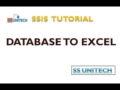 How to Export data from sql server to Excel in SSIS | SSIS Tutorial Part 8 - YouTube