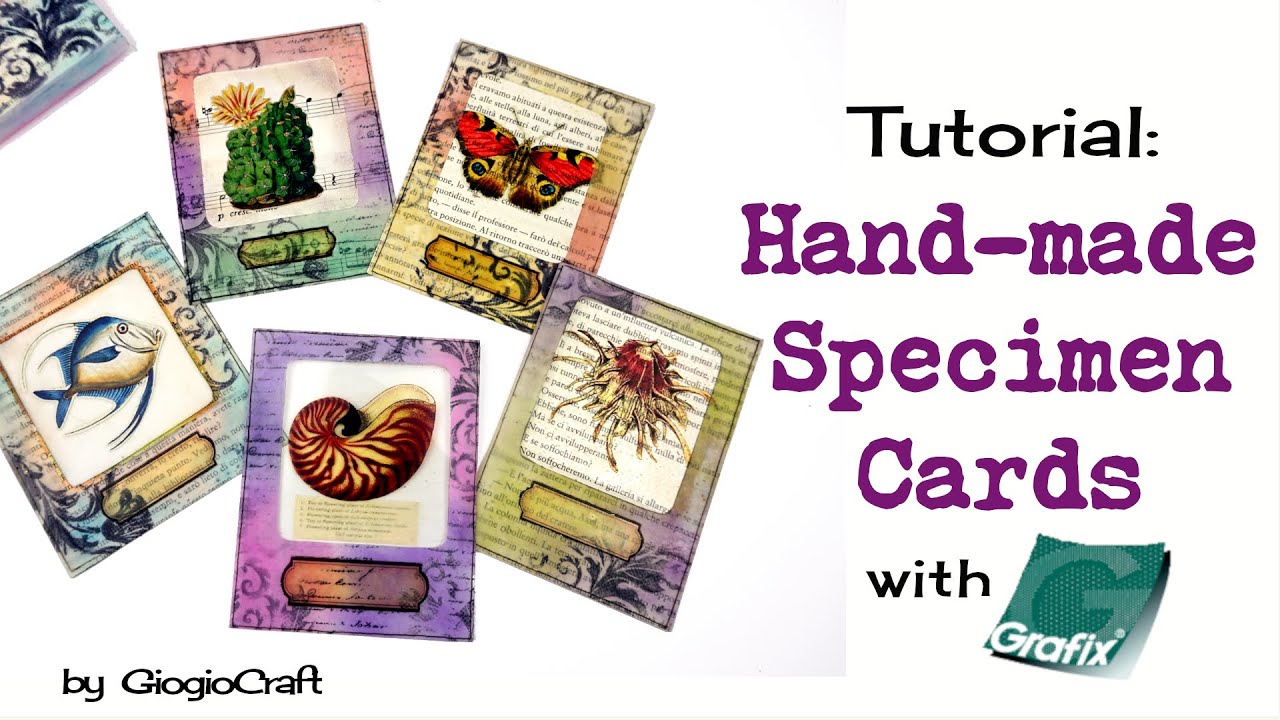 Tutorial:Specimen Cards with GrafixArts - YouTube