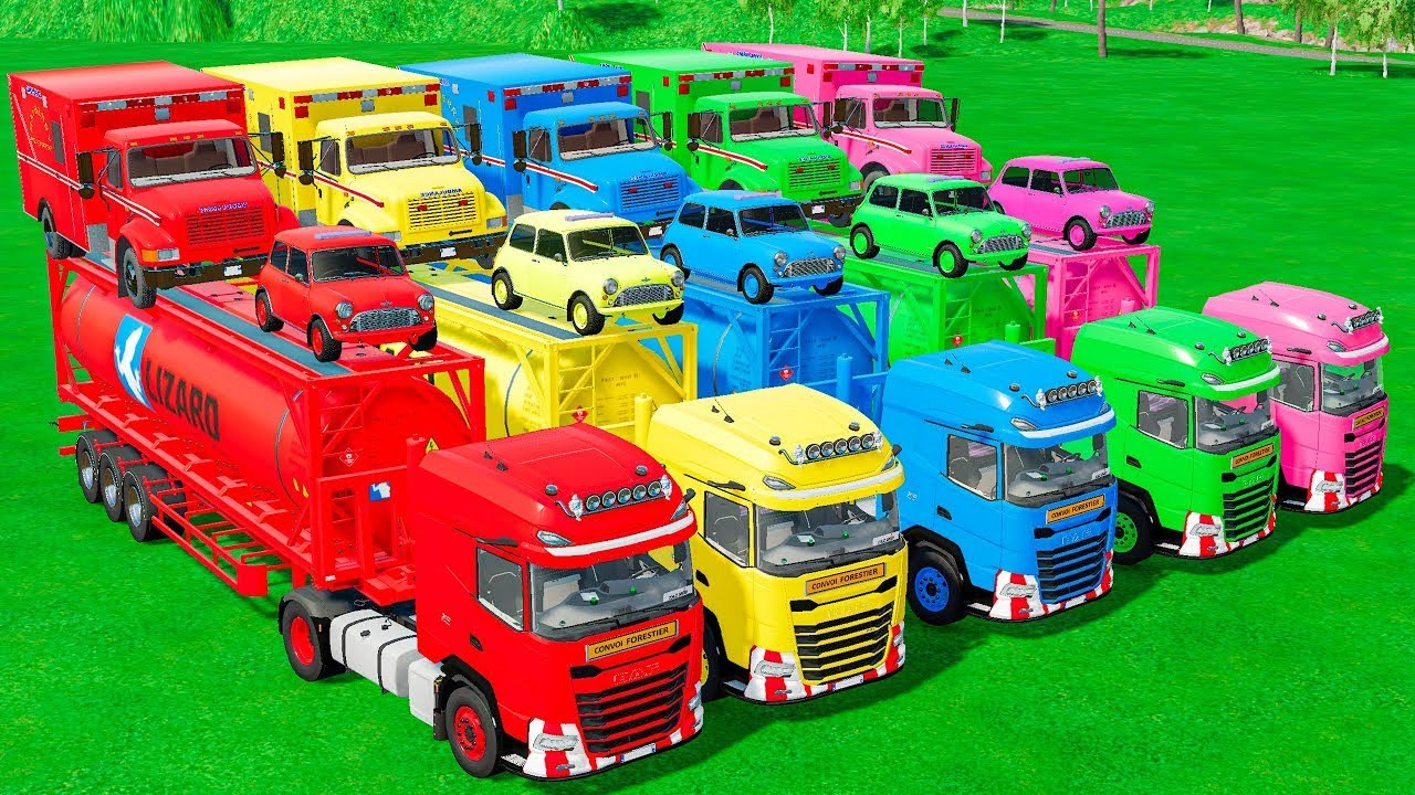 TRANSPORTING CLAAS TRACTORS, DACIA DUSTER & VANS WITH MAN TRUCKS ...