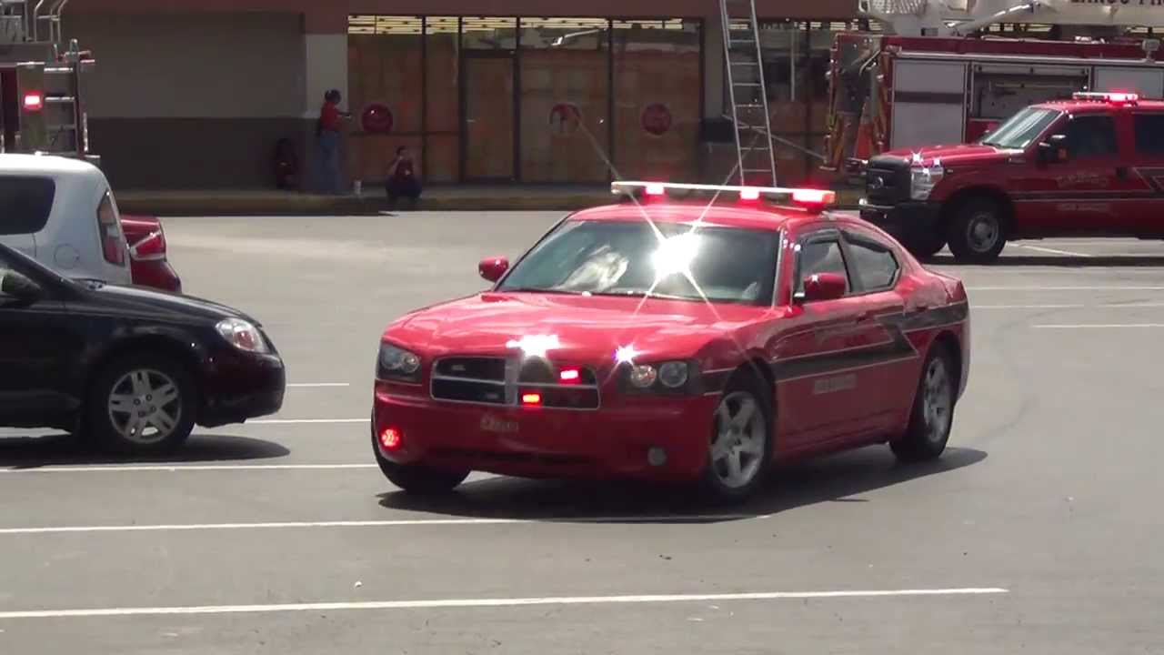 Largo Fire Rescue Chief's Dodge Charger - YouTube