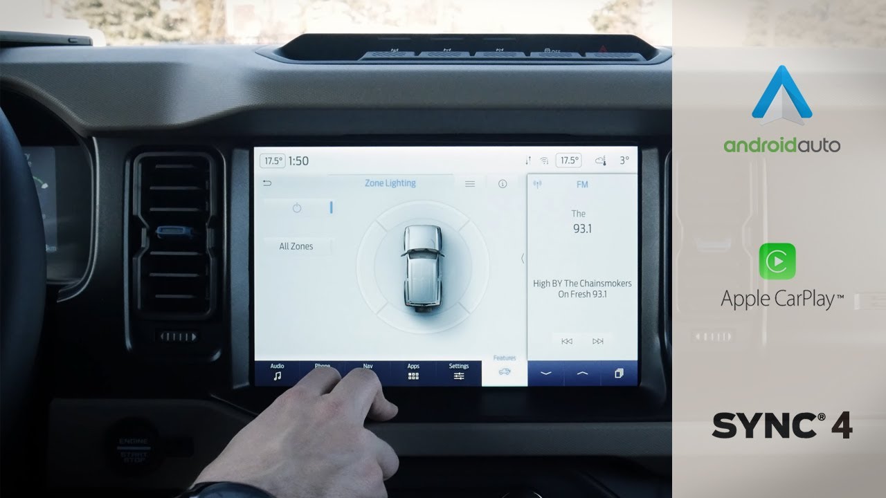 Sync4 in the 2022-2023 Ford Bronco | Learn how to connect a phone, use ...