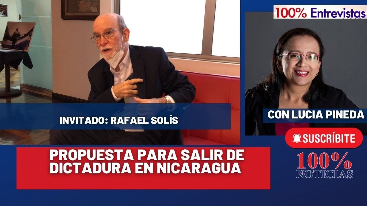Rafael Solís propone la vía que nadie quiere para salir de dictadura en ...