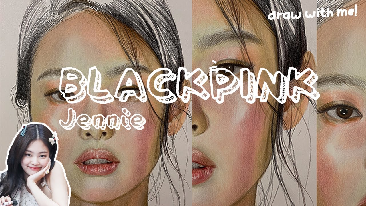 blackpink jennie 제니 drawing (tamburins) - YouTube