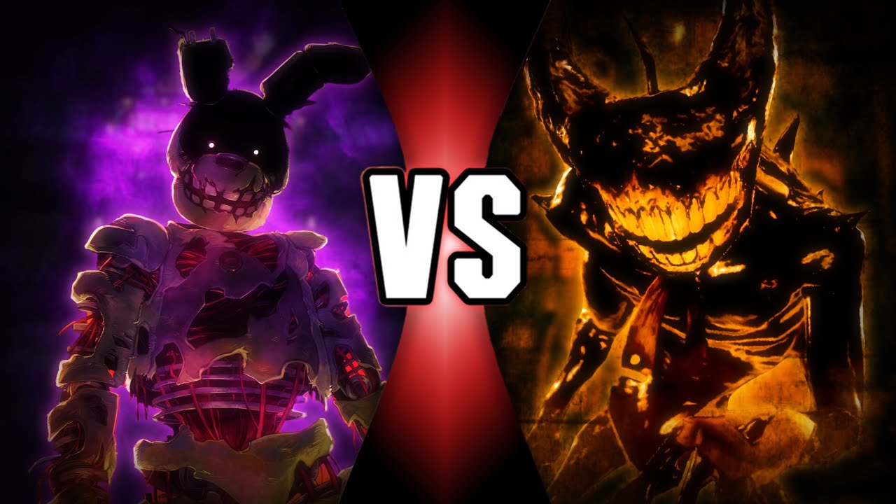 The ink Demon VS Springtrap (BATDR VS FNAF) Death Battle fan trailer - YouTube