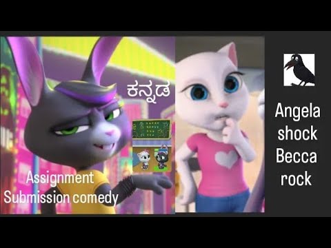 talking angela and becca comedy - YouTube
