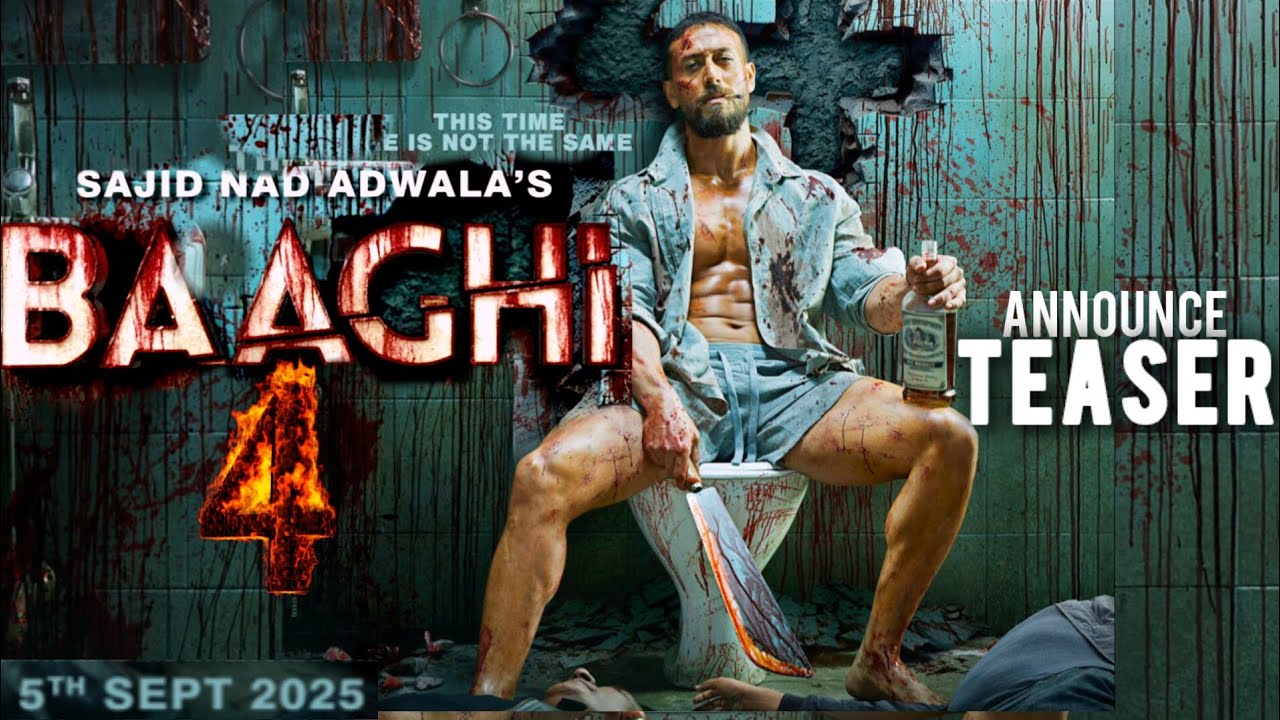 BAAGHI 4 Teaser| released on 5th sept 2025| tiger Shroff| - YouTube