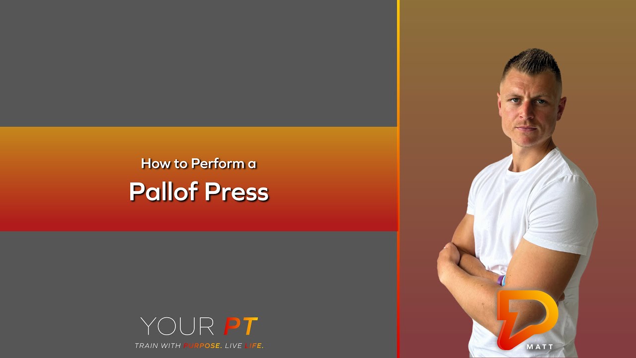 How to Perform a Pallof Press - YouTube