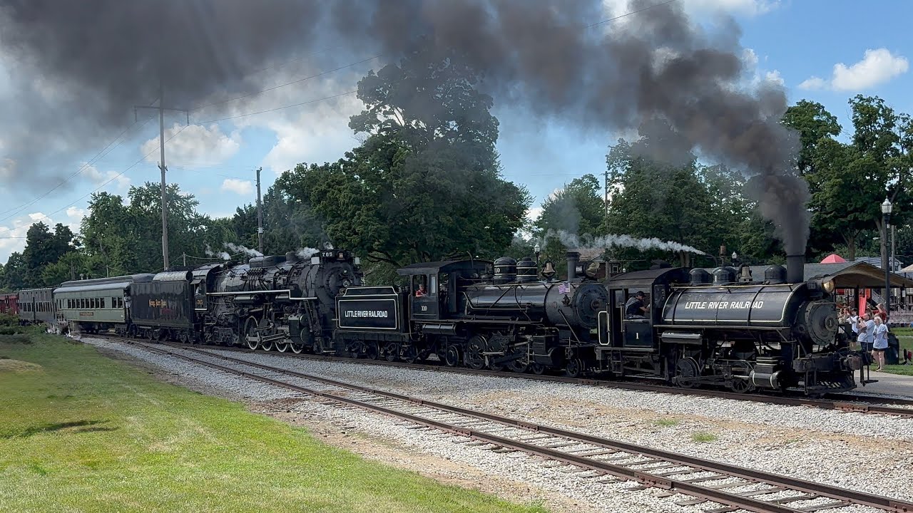 Triple-Header Steam Excursion! Little River Railroad’s 20th Anniversary ...