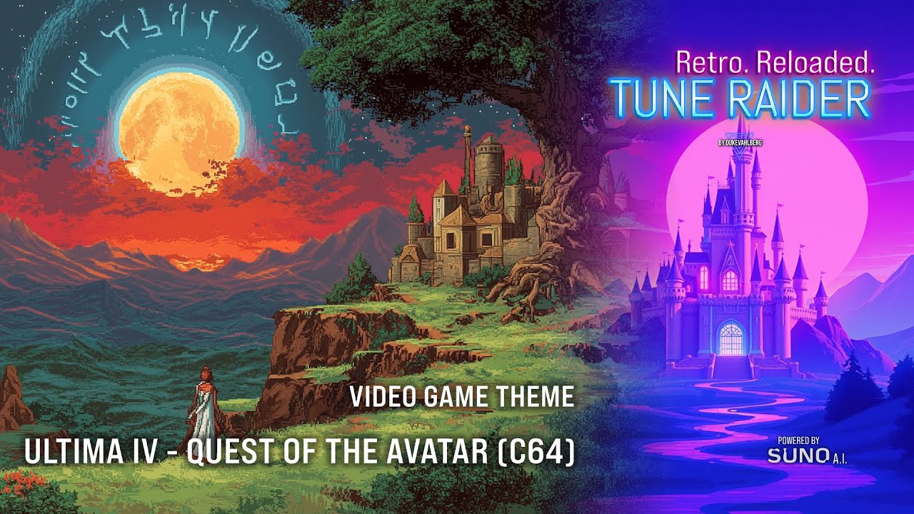 🎮 Ultima IV - Quest of the Avatar (C64) – 80s Synthwave Remix | Tune ...