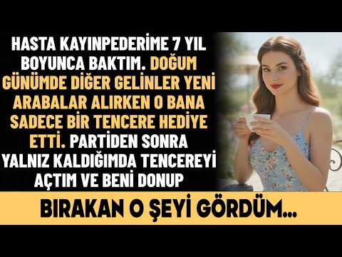 👴 7 yıl baktığım kayınpederim bana bir tencere bıraktı. Açınca şok oldum! 😱