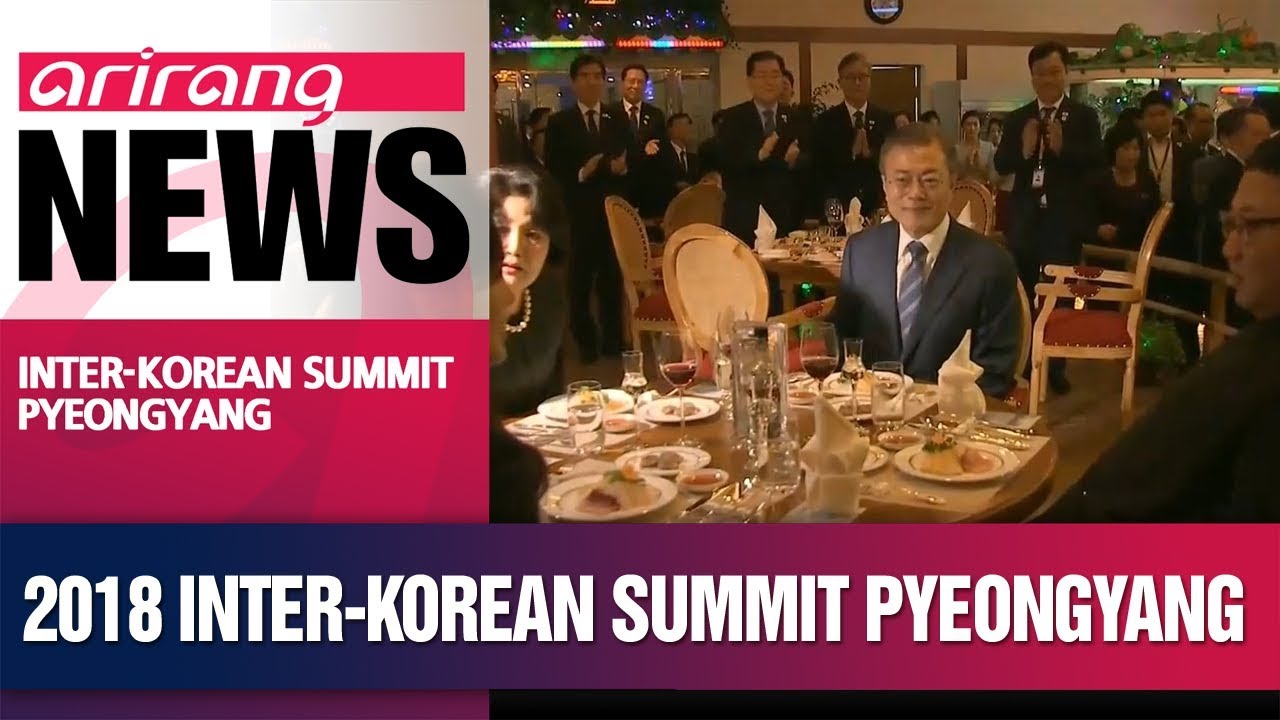2018 INTER KOREAN SUMMIT PYEONGYANG, Oh Jung-hee/Song Se-ryun questions ...