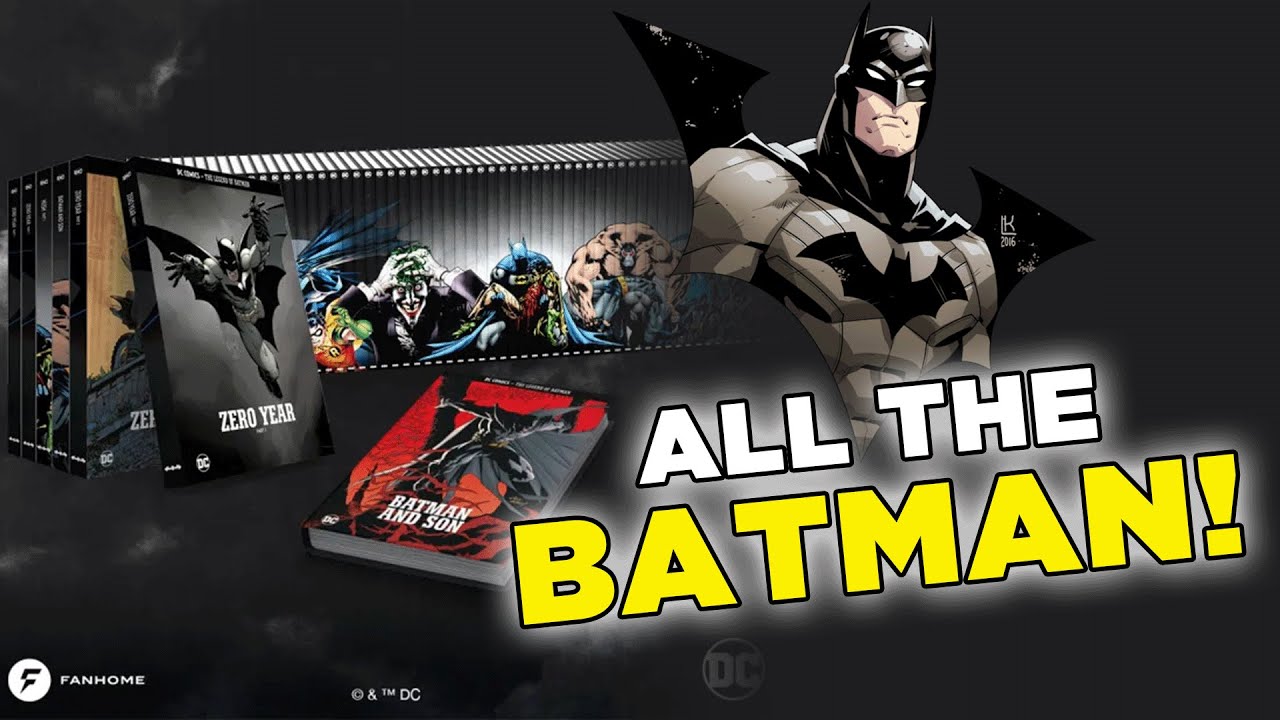 I Just Made a HUGE COMMITMENT! | DC Legends of Batman Graphic Novels | Fanhome Unboxing - YouTube