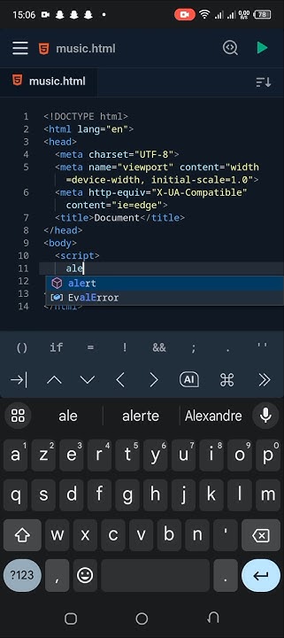 alert en JavaScript #coding #programming #informatique #code #javascript - YouTube