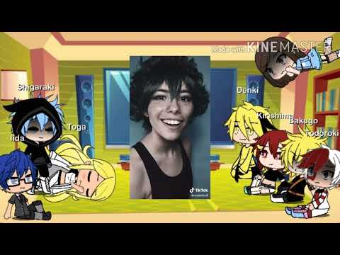 Mha/Bnha Reacts to Villain Deku tiktoks