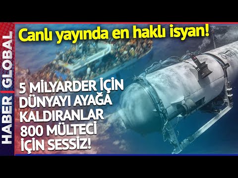 Canlı Yayında Titan İsyanı: Yunanistan Açıklarında Ölen 800 Mülteciye Neden Müdahale Etmediniz?