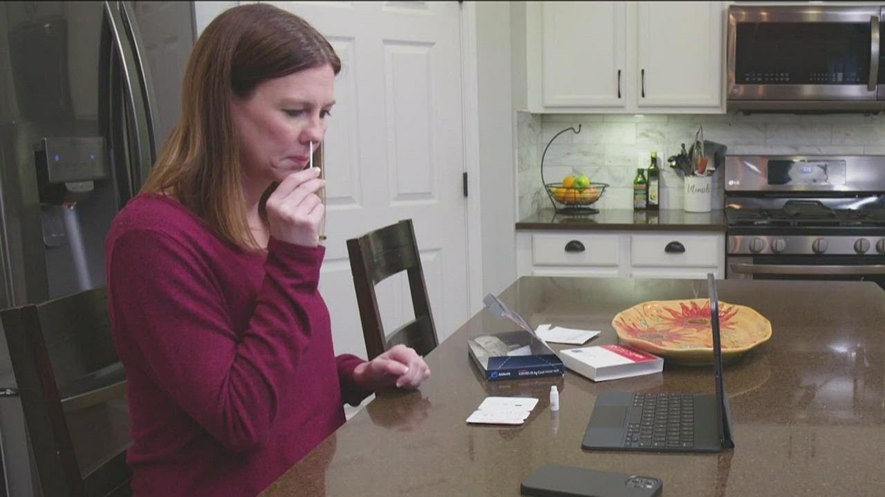 Doctor breaks down how to take an at-home COVID-19 test - YouTube