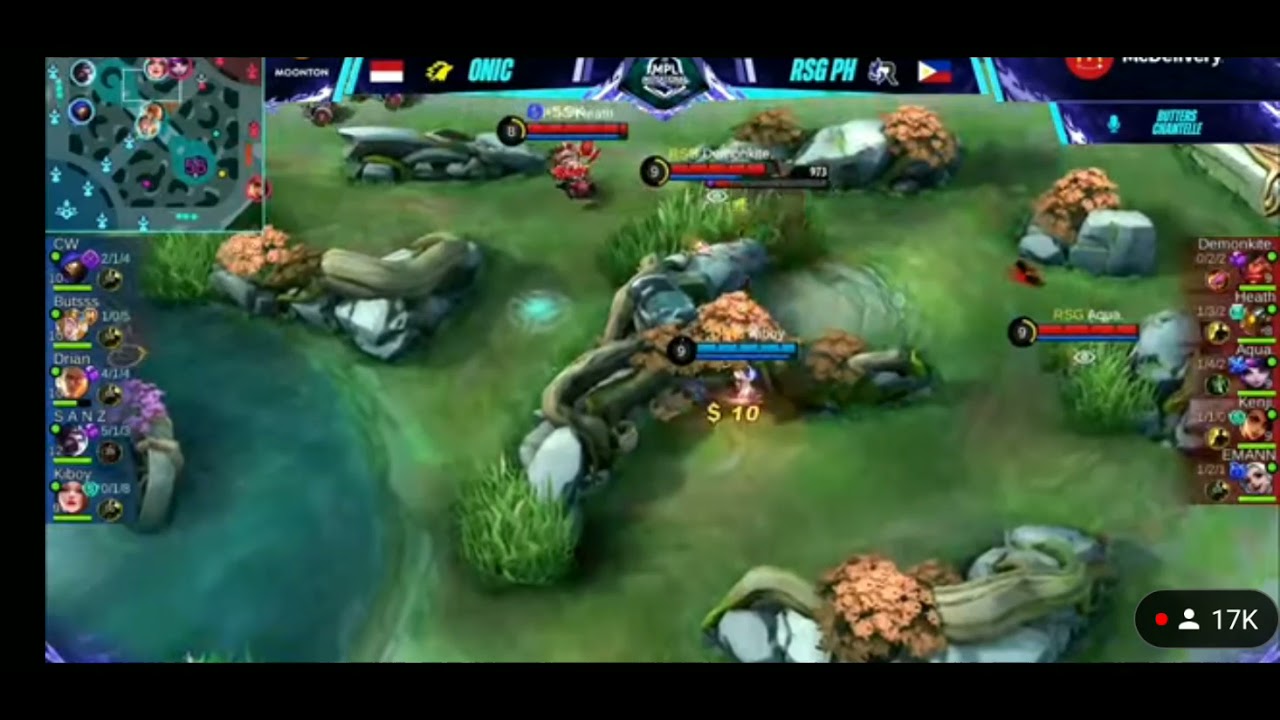 ONIC Indo vs RSG Phil Game3 mpli. ONIC Indo wins 2-1 - YouTube