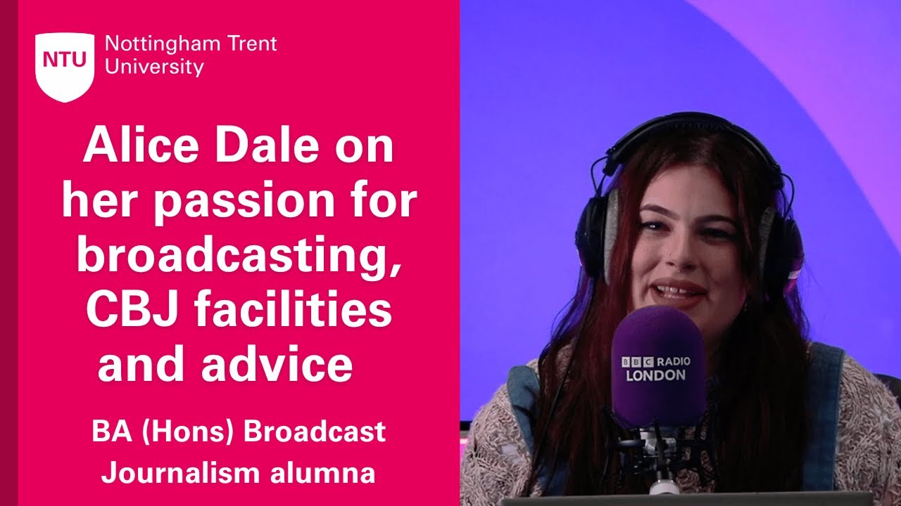 Alice Dale shares how our Broadcast Journalism facilities compare to ...
