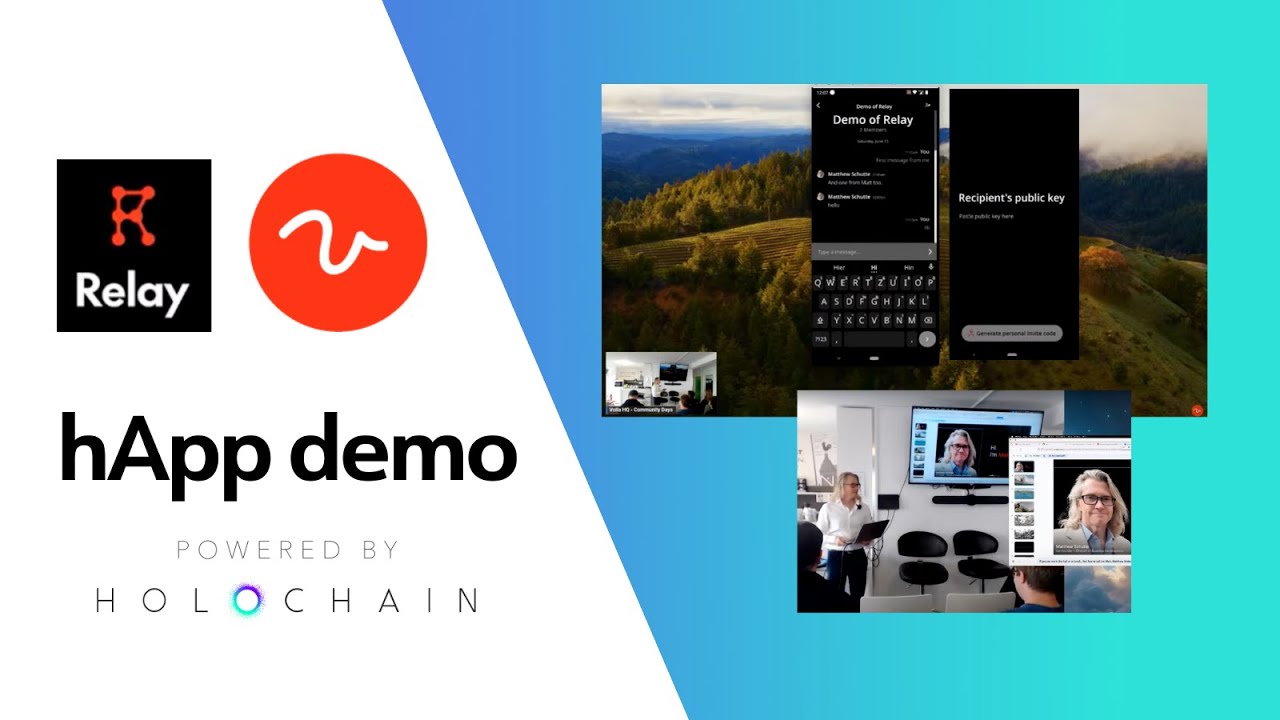Holochain App Demoed at Volla Community Days 2024 - YouTube