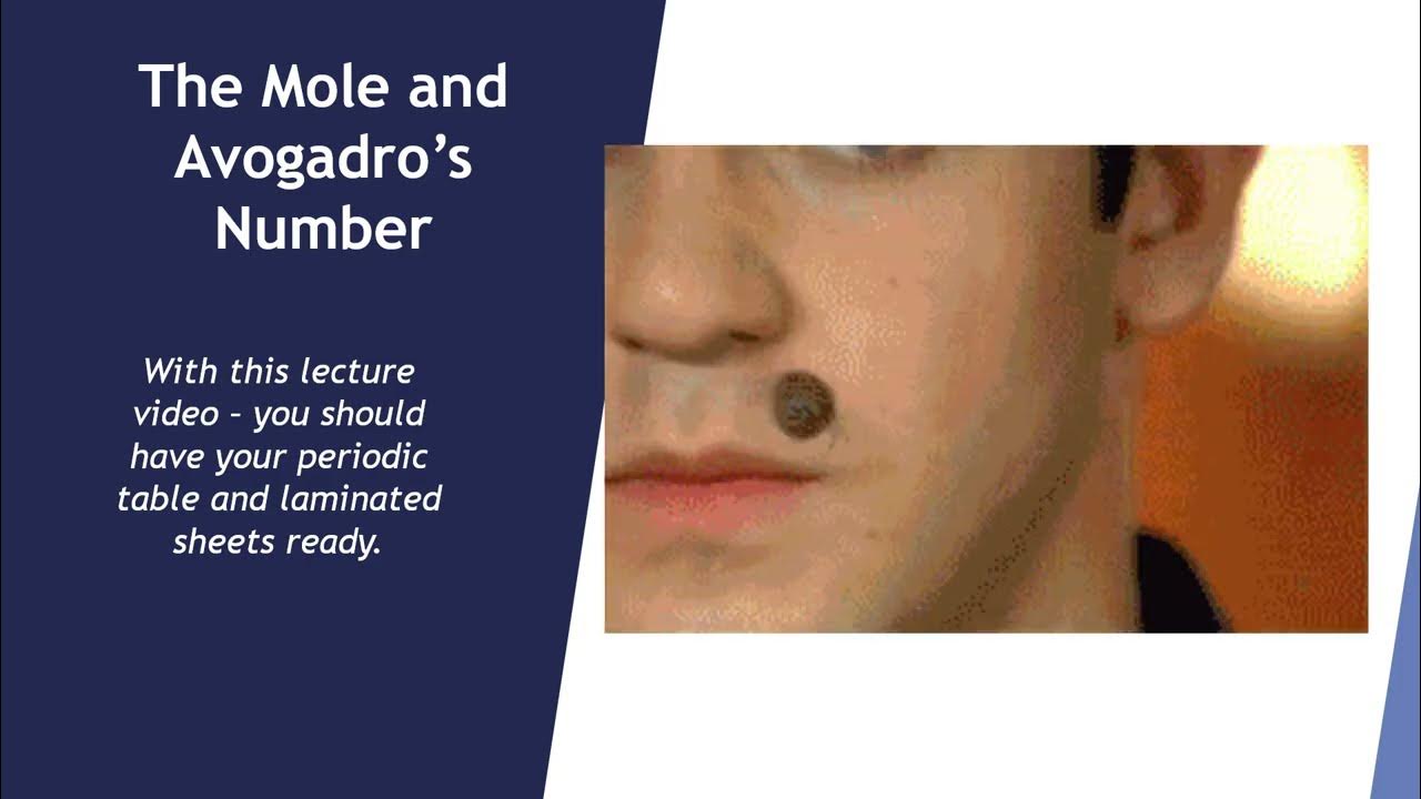 The Mole and Avogadro’s Number Lecture VIDEO Part 1 - YouTube
