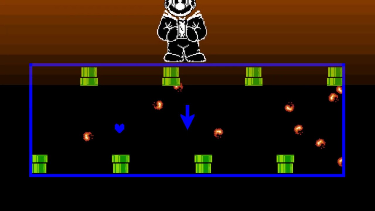 undertoad Mario survival battle! [undertale fangame] - YouTube
