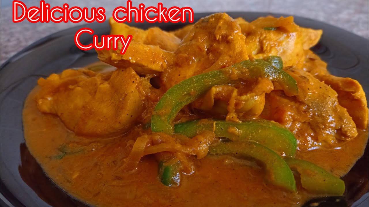How to cook deliciooouus chicken curry//Best chicken you will ever eat ...
