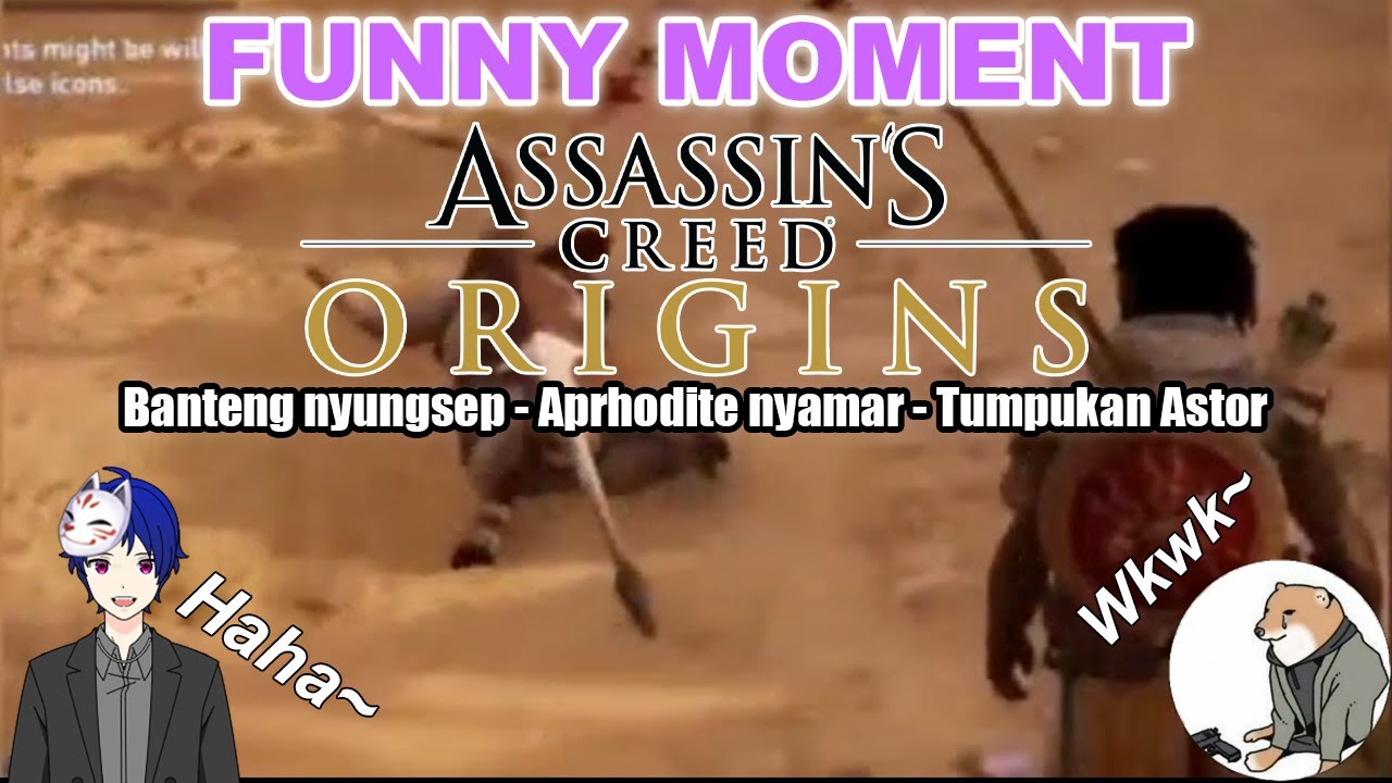 Kompilasi Funny Moment Assassin's Creed Origins - YouTube