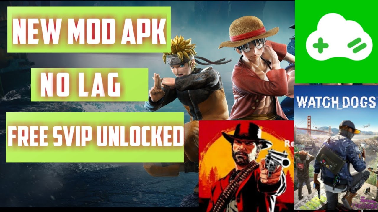 new gloud games mod apk | no lag no Chinese number all svip unlocked ...