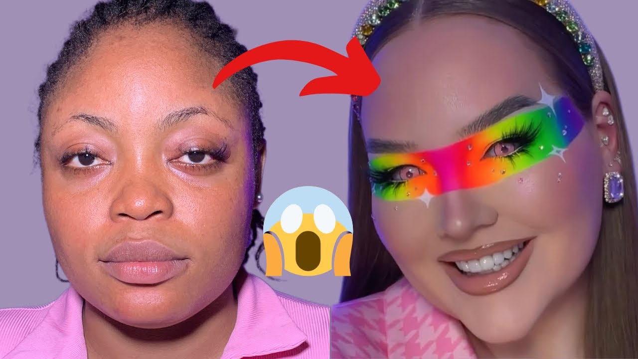 MAKEUP TRANSFORMATION 😱 WATCH THE TUTORIALS! VERY DETAILED # ...