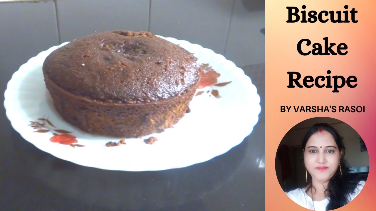 Biscuit Cake Recipe || Eggless Biscuit Cake Recipe || How to make ...