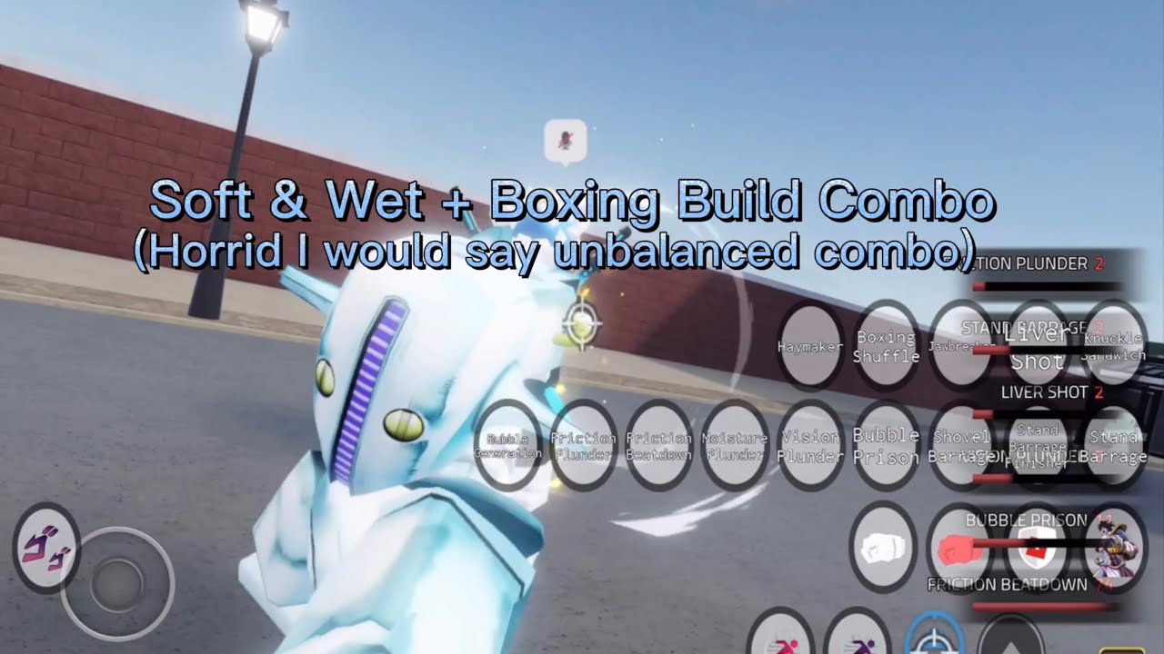 Soft & Wet + Boxing Build is just horrid unbalanced with this combo ...