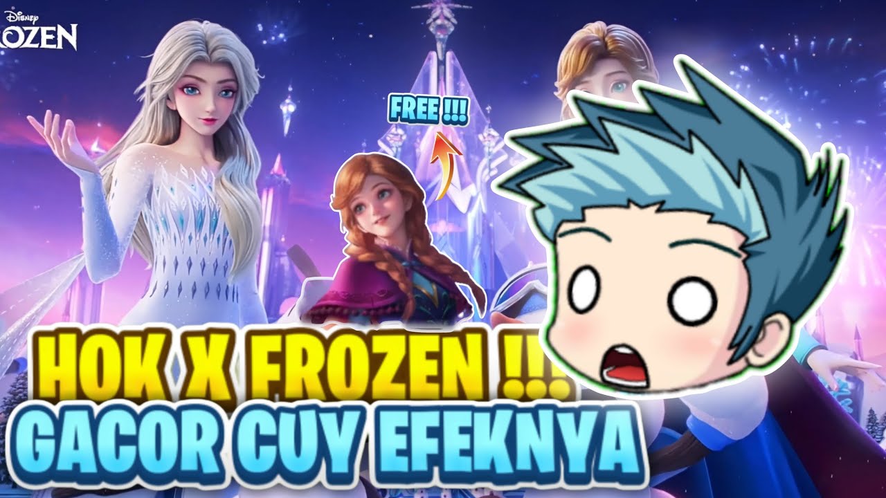 HOK x FROZEN, GACOR EFEKNYA CUY!! - HONOR OF KINGS INDONESIA - YouTube