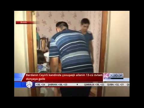 Azərbaycanlı ailədə 13 cü uşaq
