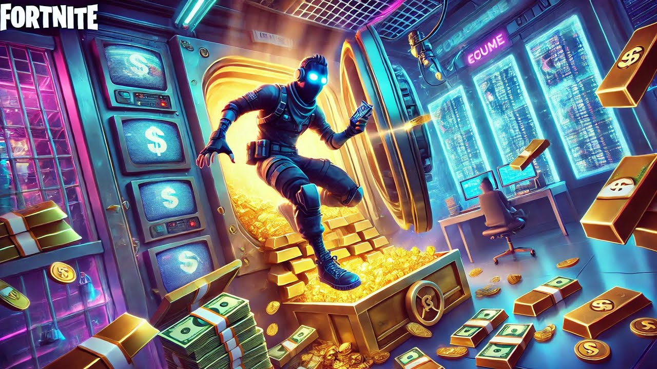 😮I Robbed a Bank in Fortnite with Cops Everywhere! 🚓💰 - YouTube