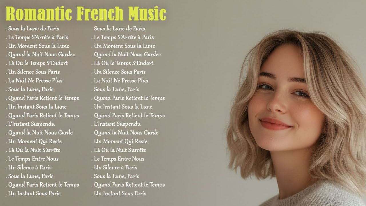 Romantic French Music – Soft French Melodies for Moonlit Evenings in ...