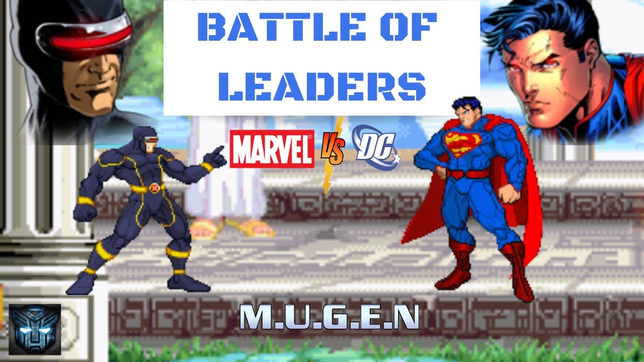 Cyclops VS. Superman : DC VS. Marvel : Battle Of Leaders - YouTube
