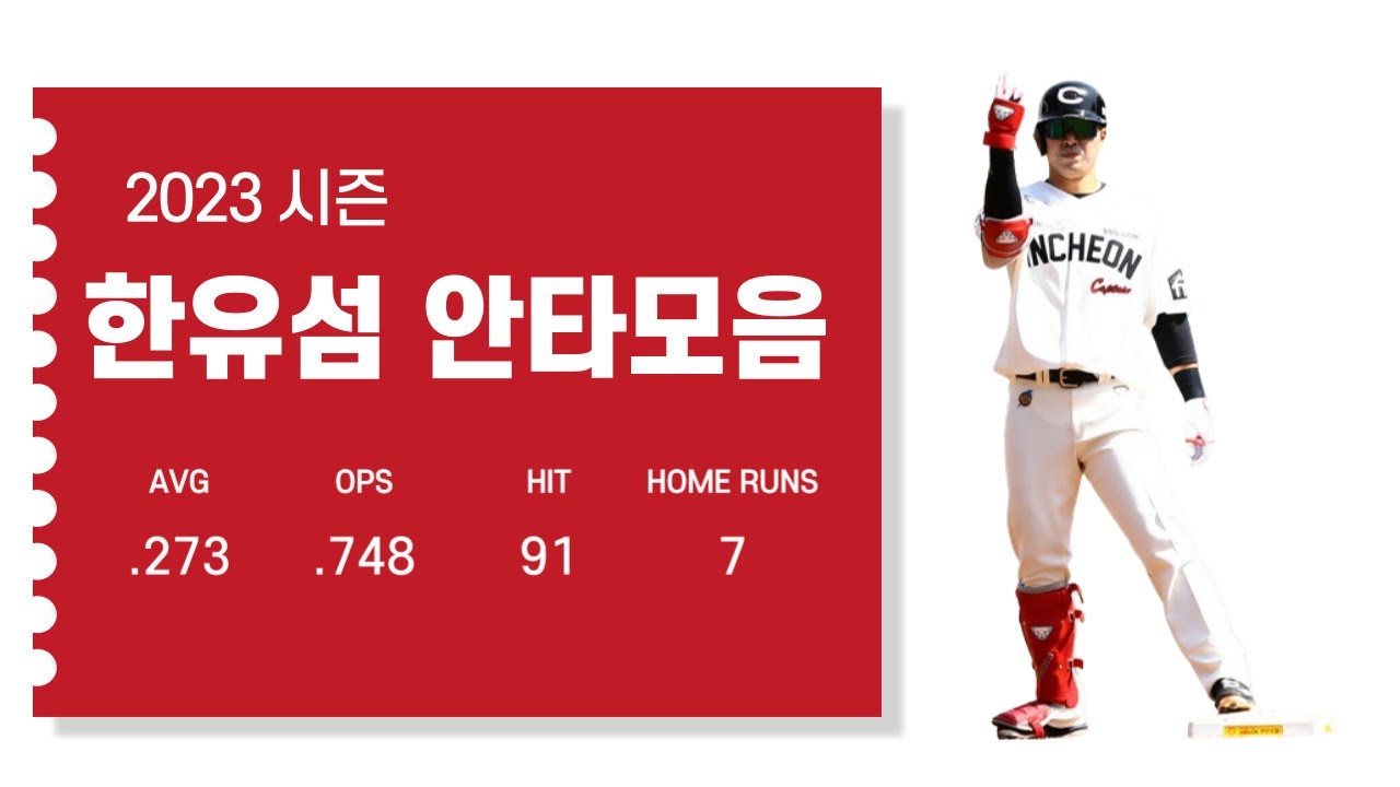 2023시즌 한유섬 (SSG 랜더스) 안타모음 Han Yu-seom Hit Highlights - YouTube