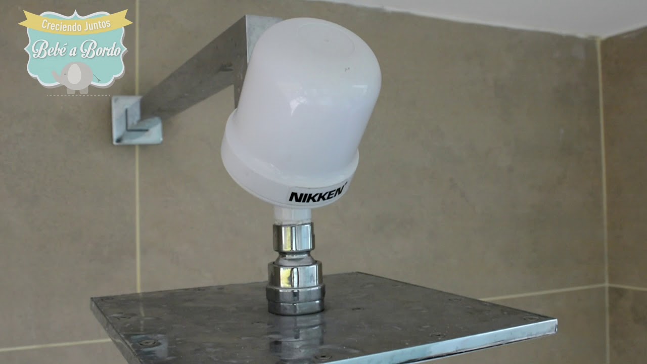Filtro de ducha Nikken - YouTube