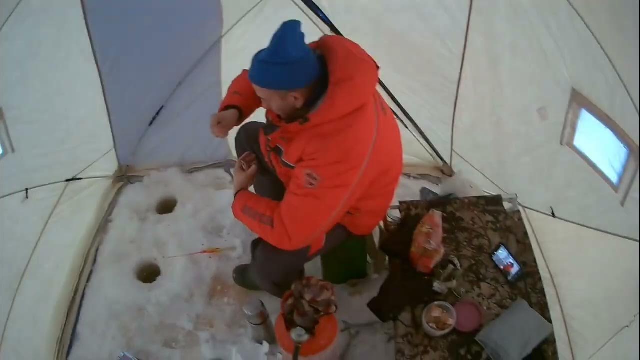 Ловля сига зимой на Белом море. - YouTube