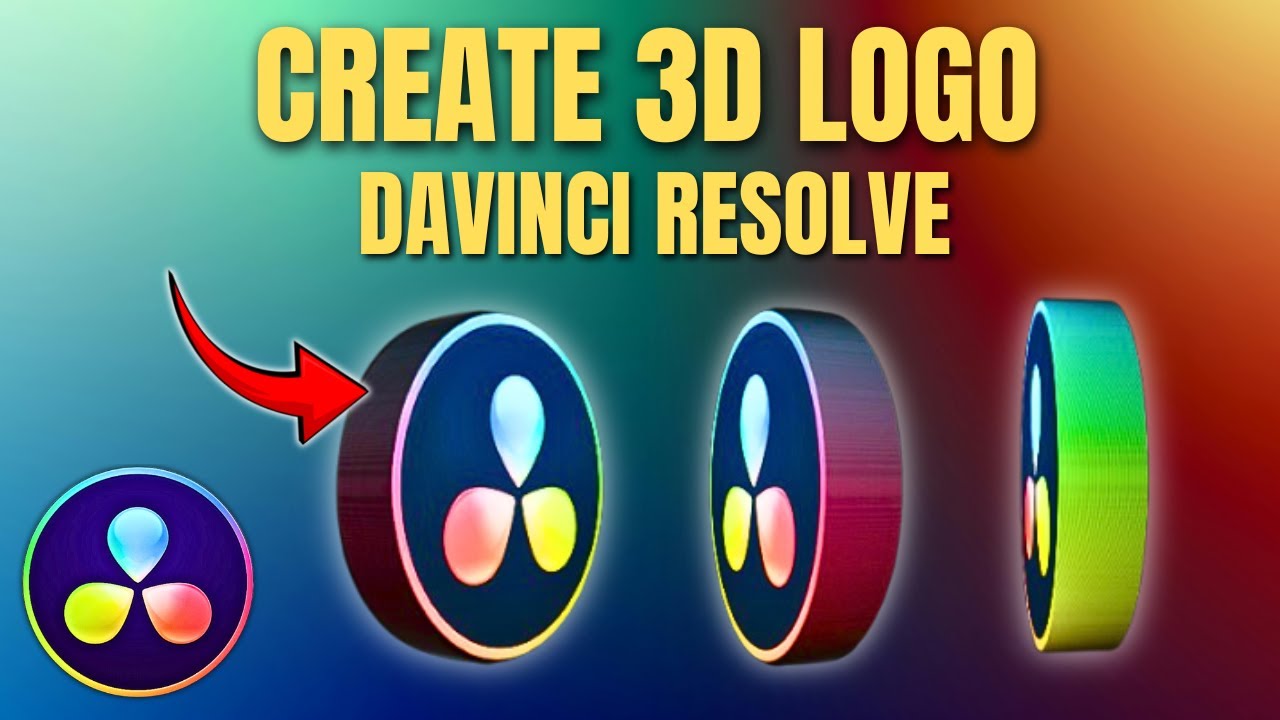 How To Create 3D Logo Animation In Davinci Resolve - YouTube