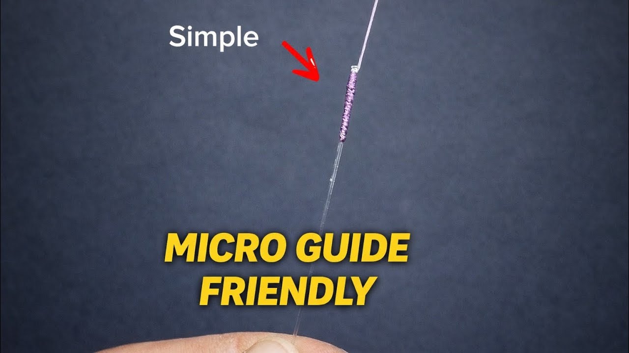 The Ultimate Micro Guide Friendly Knot – Slim, Smooth & Strong - YouTube