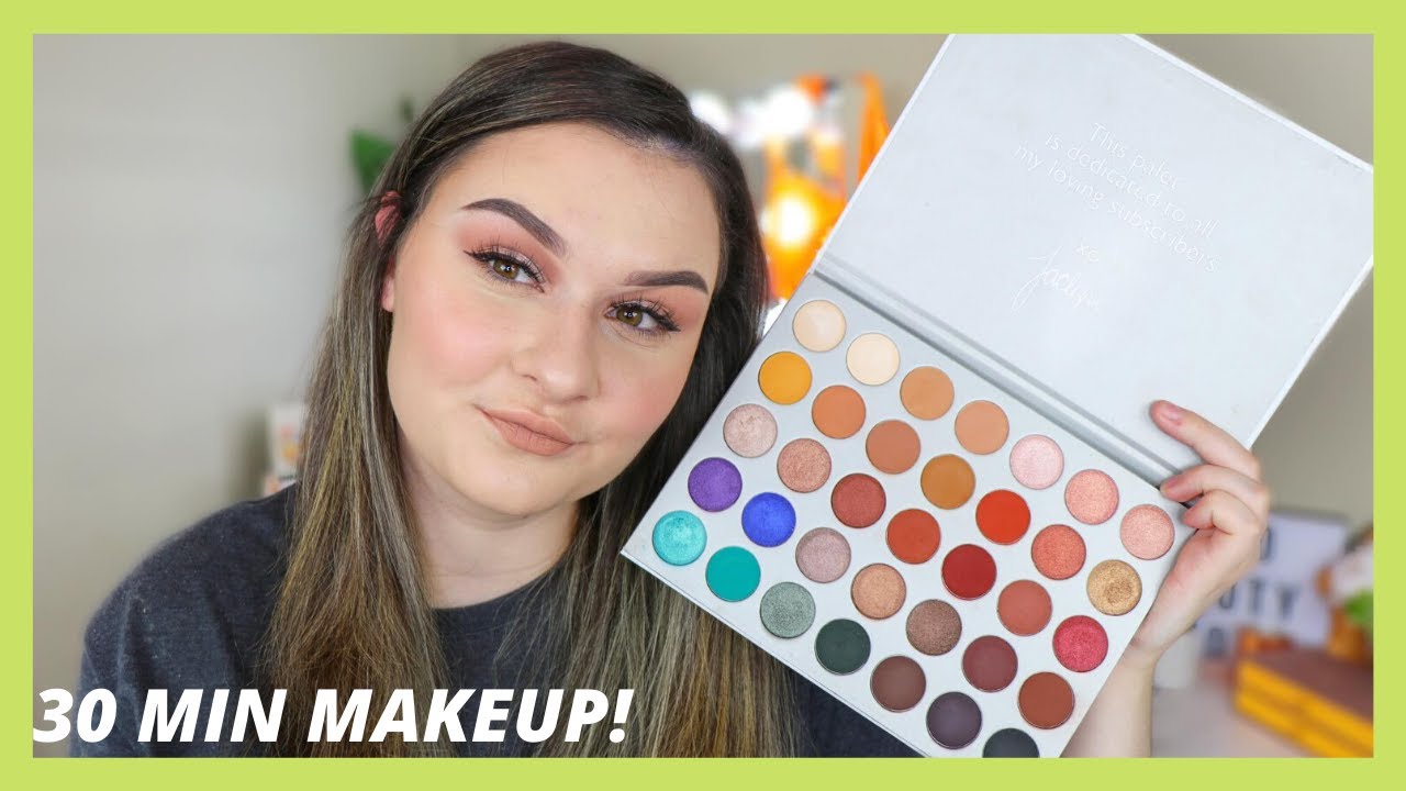30 MINUTE EVERYDAY MAKEUP! SoJo Beauty - YouTube