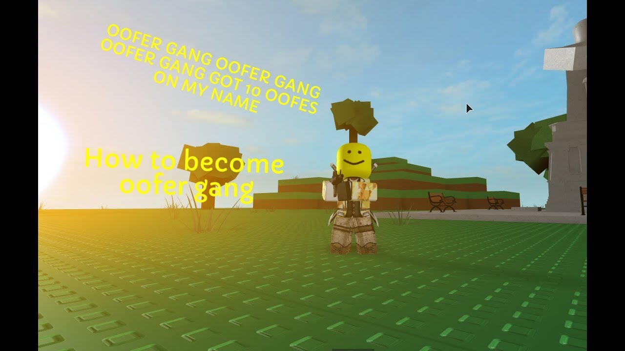 Roblox: How to become oofer gang - YouTube