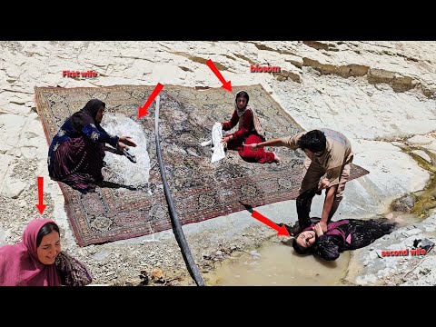 محبت. Mohammad and his wife, Shokofeh, beat Aaliyah to force her to wash the carpet.