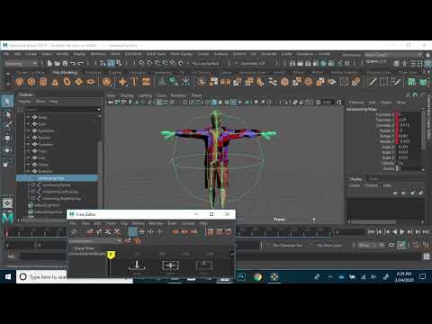 Editing a Mocap Sequence in Maya, Part 1 (Time Editor) - YouTube